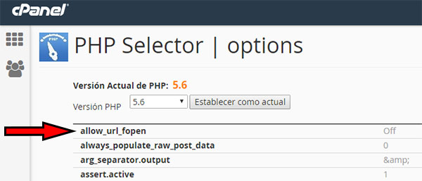 Cómo Activar y Desactivar la Directiva allow_url_fopen Cómo Activar y Desactivar la Directiva allow_url_fopen